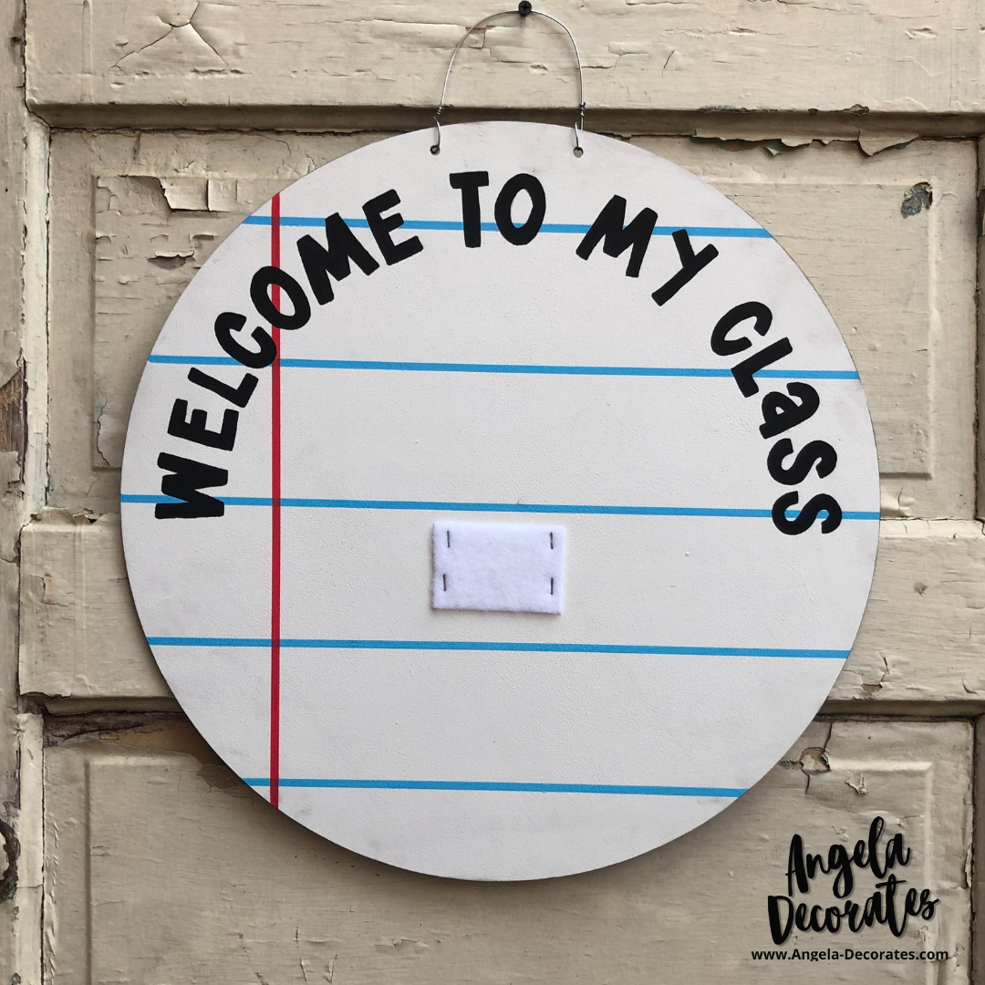 School – Angela Decorates