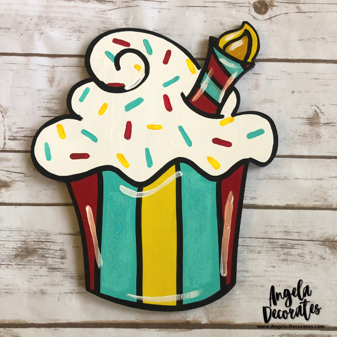 Birthday Cupcake Attachment – Angela Decorates